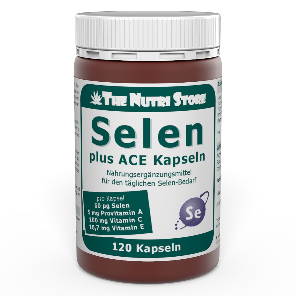 Selen 60 µg ACE Kapseln 120 Stk. | The Nutri Store